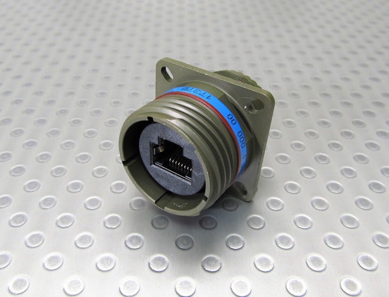 Commercial D38999 Series III RJ45: SPI Connects