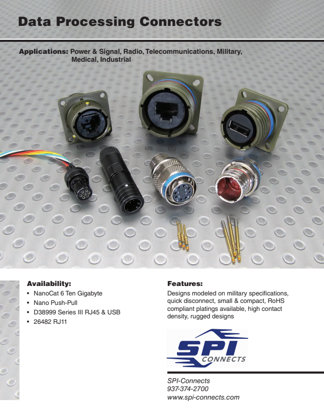 Nano Push-Pull Connector: SPI Connects